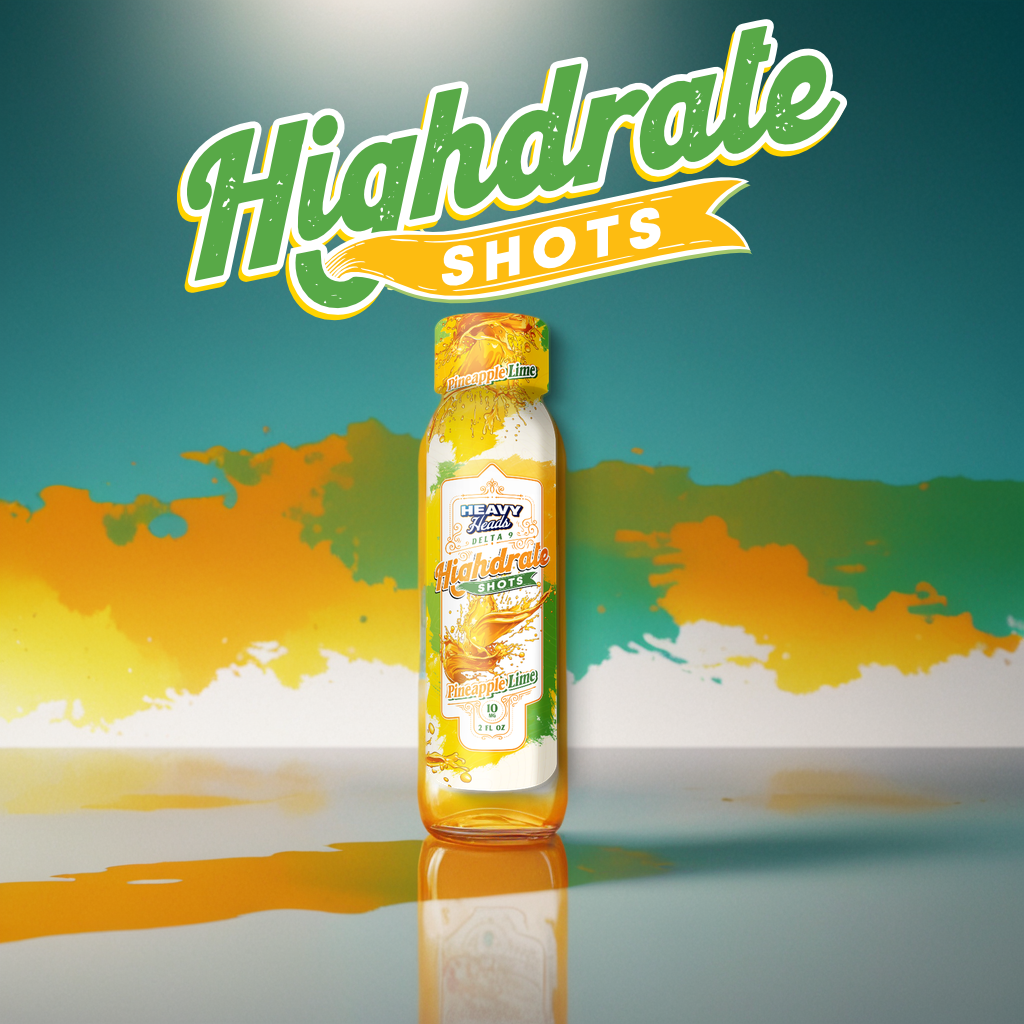 Heavy Heads Delta 9 Shot - 10/20MG Each - Singles Or 9 Pack - Heavy ...