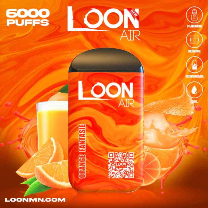 LOON AIR 6000 PUFF DISPOSABLE - Heavy Heads MN